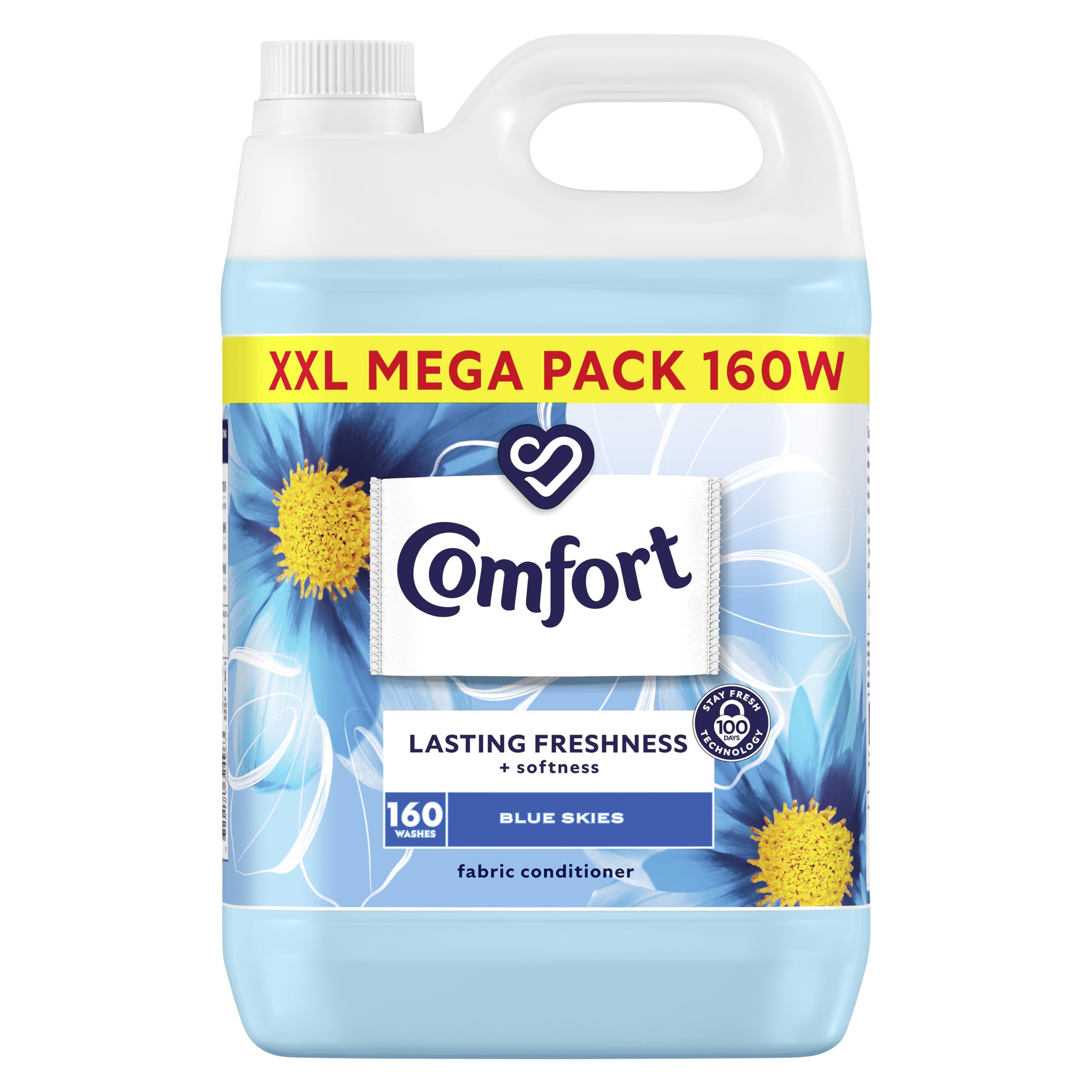 Comfort Blue Skies Fabric Conditioner with Stay Fresh technology for ...