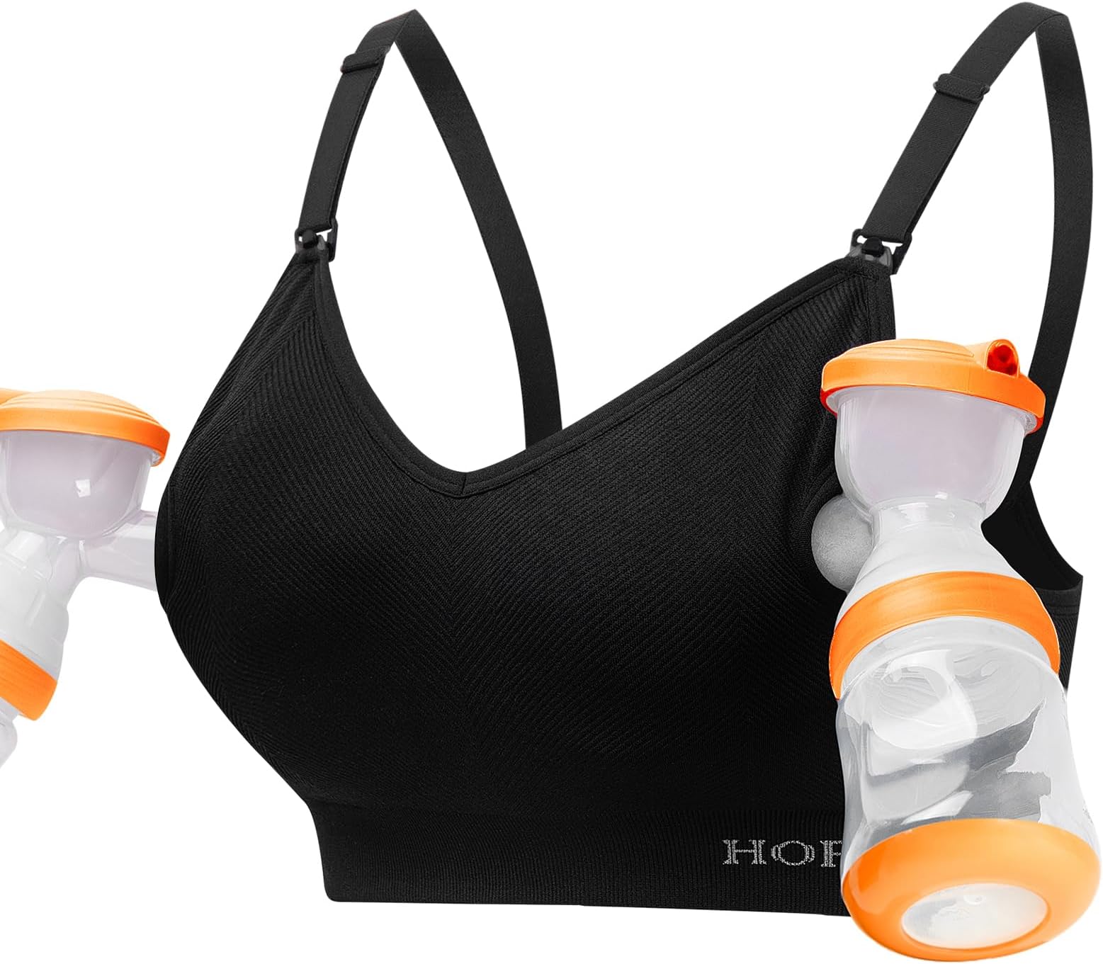 Amazon.com: 4HOW Pumping Bra Hands-Free,Nursing-Bras for Breastfeeding ...