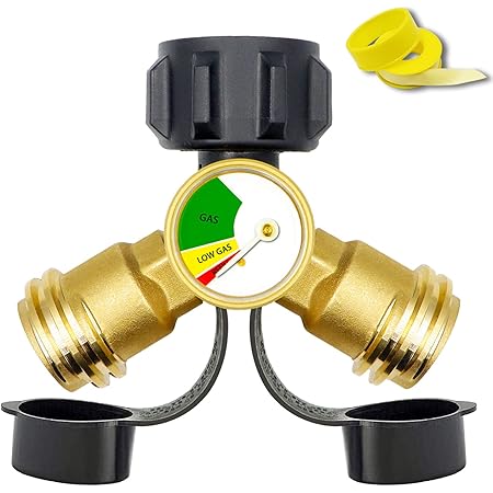 Amazon.com : DOZYANT Propane Splitter, Propane Tank Y Splitter Adapter ...