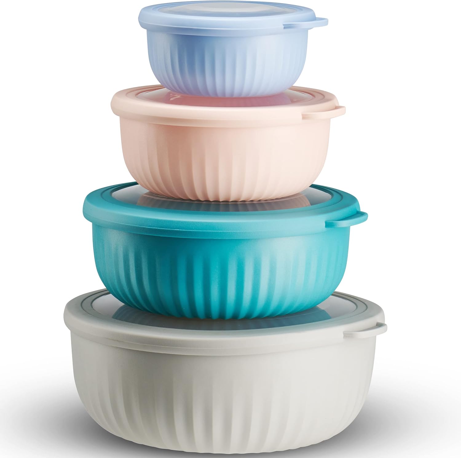 Amazon.com: Table Concept Food Storage Containers, Plastic Bowls with ...