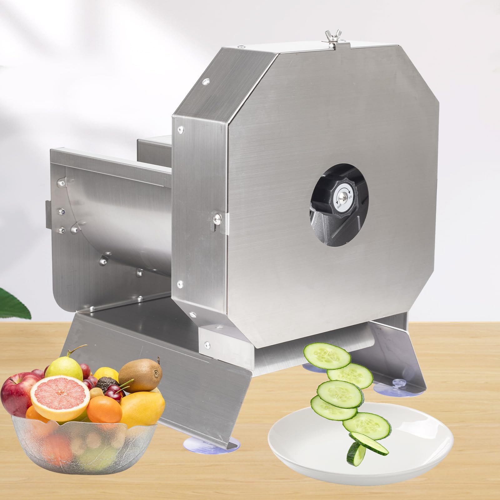 Amazon.com: SOKO Commercial Electric Vegetable Slicer Cutter, 0-0.5"(0 ...