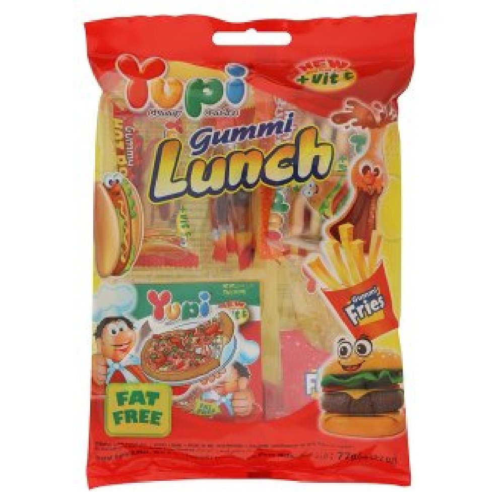 Amazon.com : Yupi Lunch Gummy Candies 77g (12 Packs) : Grocery ...