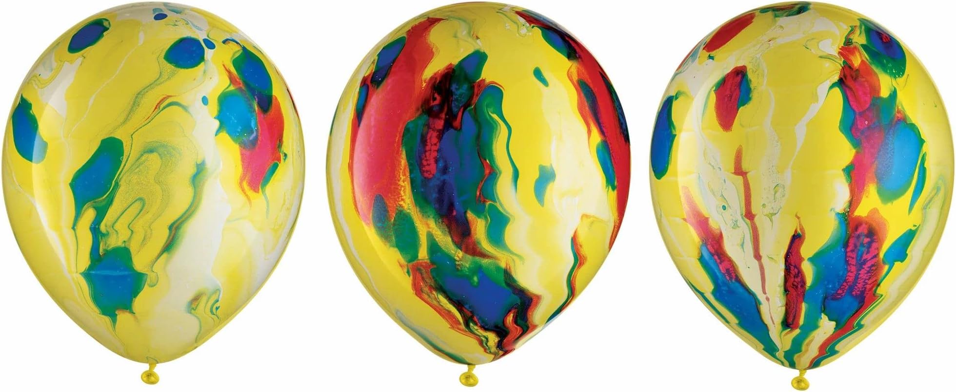 Amazon.com: Squiggly Latex Balloon | Assorted Colors | Pack of 15 ...