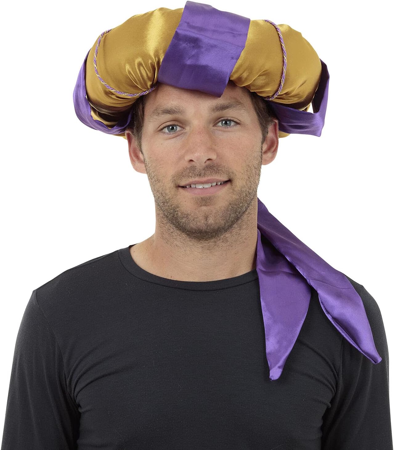 Amazon.com: Sultan Turban Prince King Hat Cap Swami Adult Costume ...