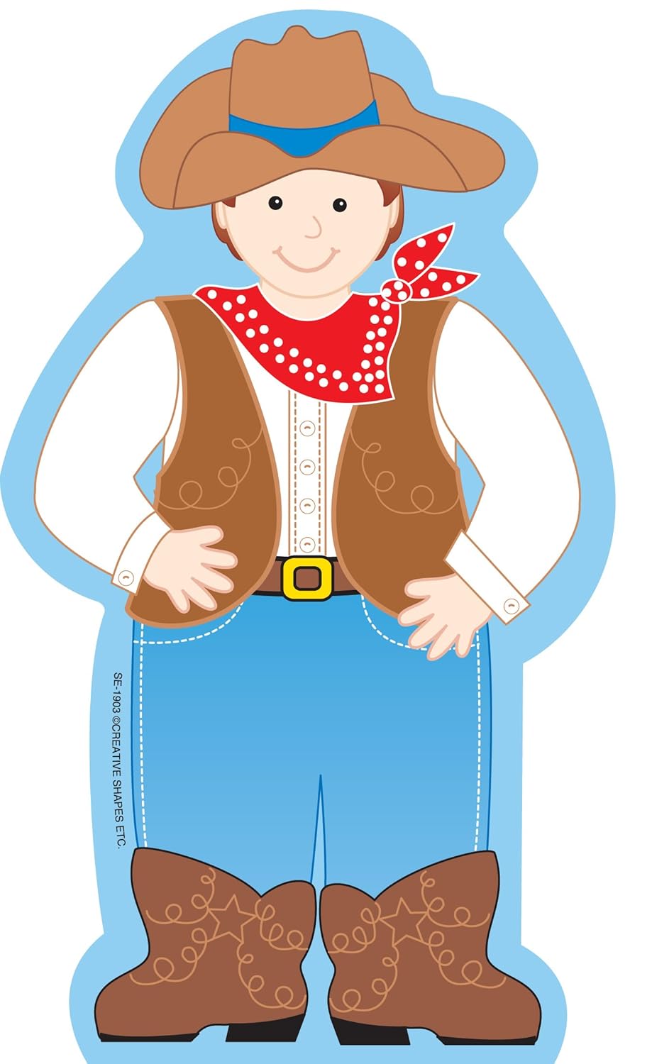 50 Sheets Cowboy Large Notepad 5in x 7in Western Cute Notes Wild West ...