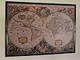 Amazon.com: Antique World Map 2000pc Puzzle : Eurographics: Toys & Games