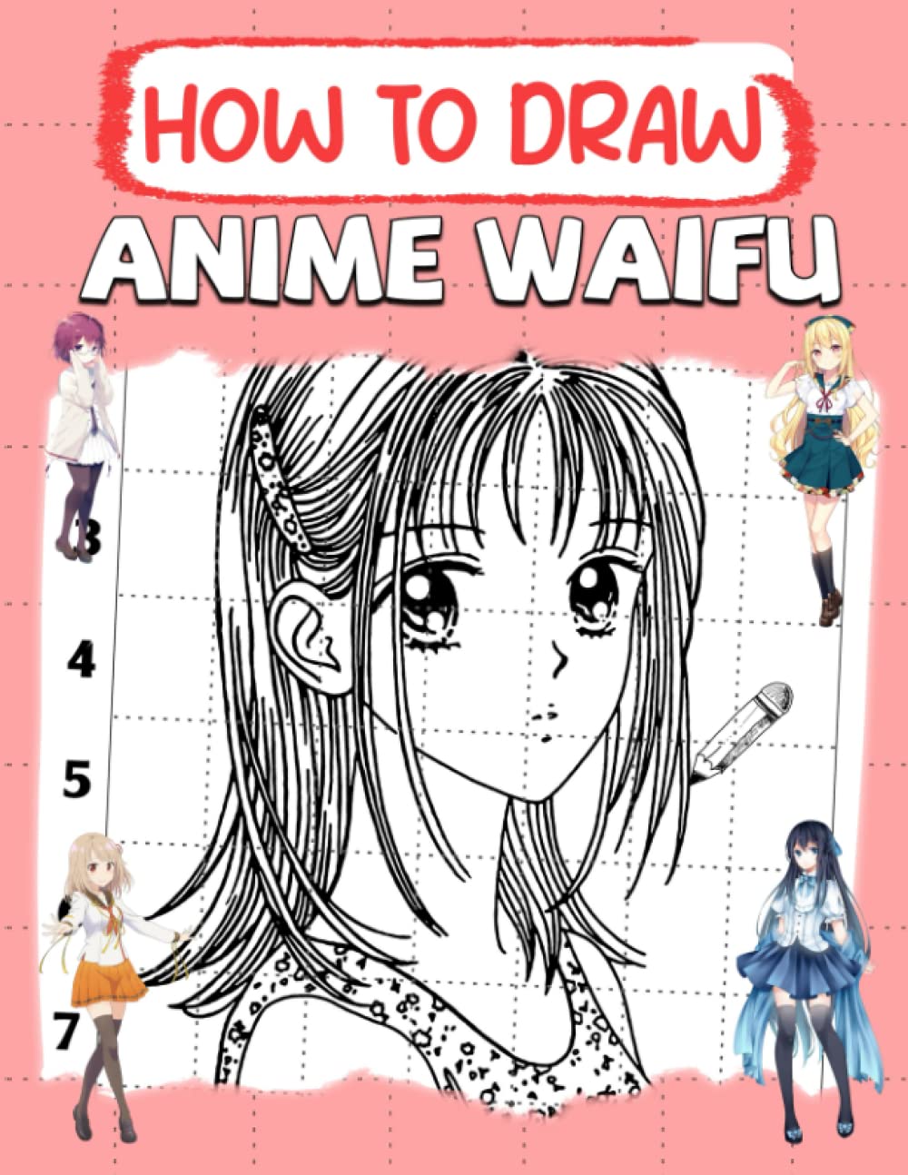 Amazon.fr - How To Draw Anime Waifu: Guides To Draw With Step-By-Step ...