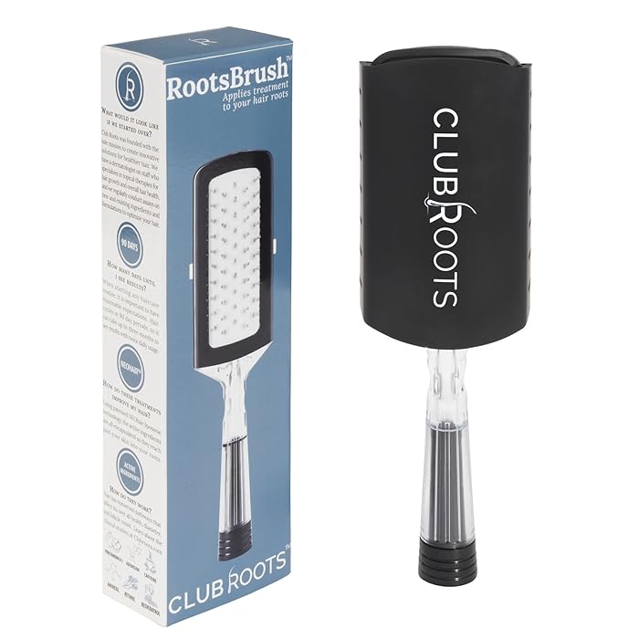 Buy Club Roots HydroBrush, Liquid Dispensing Hair Brush for Hair Growth ...