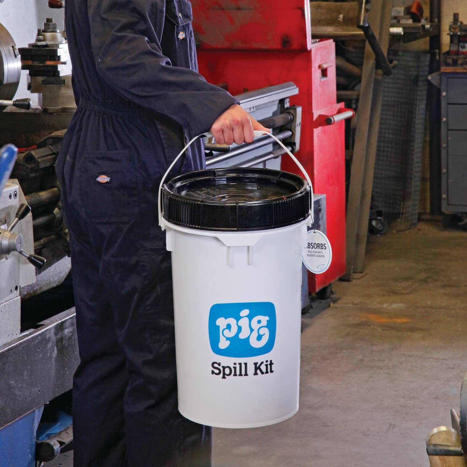 14-Piece Oil-Only Spill Kit in 6-12-Gallon Bucket Philippines | Ubuy