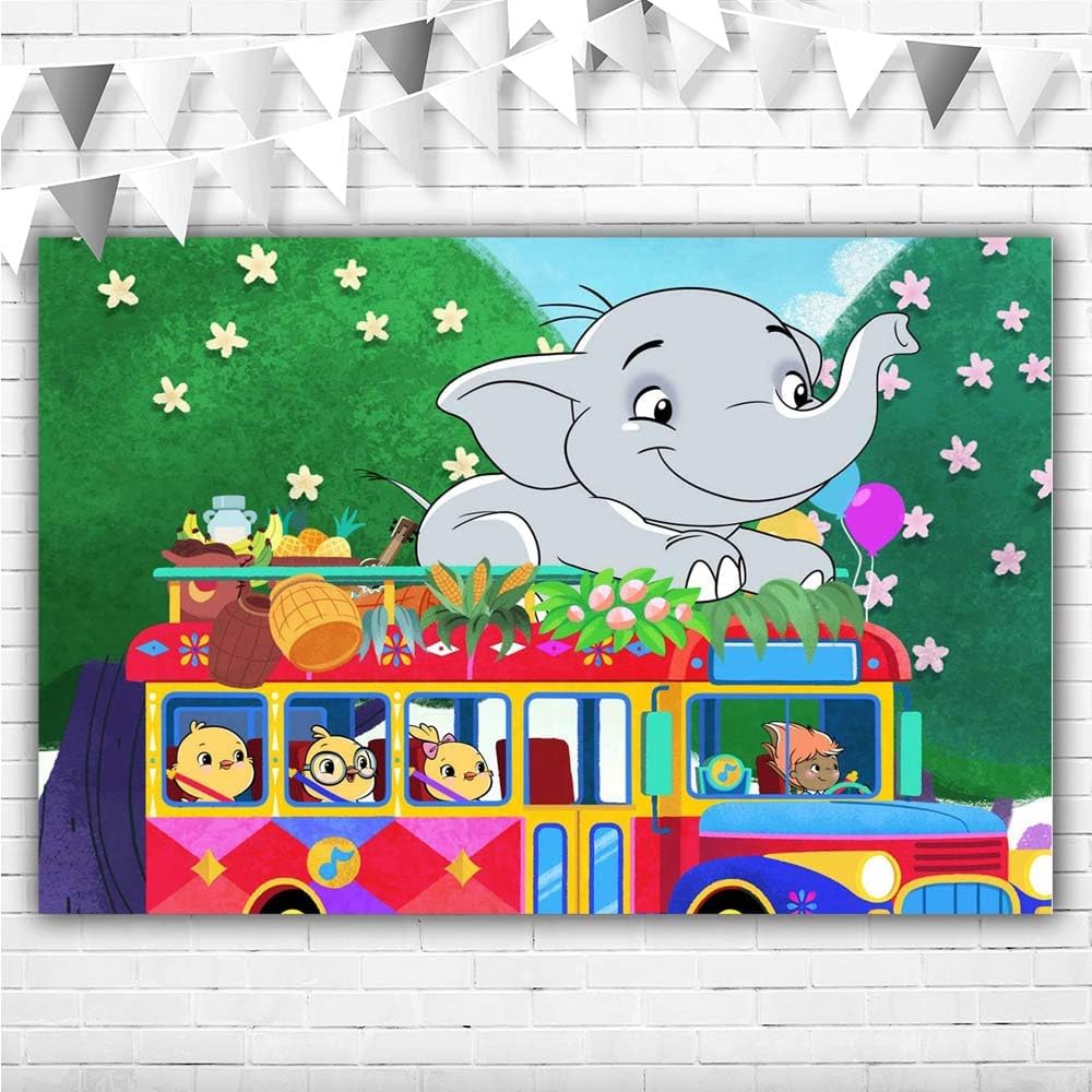 Amazon.com : HBNES Kindergarten Back to School Backdrop 5x3ft Wild ...