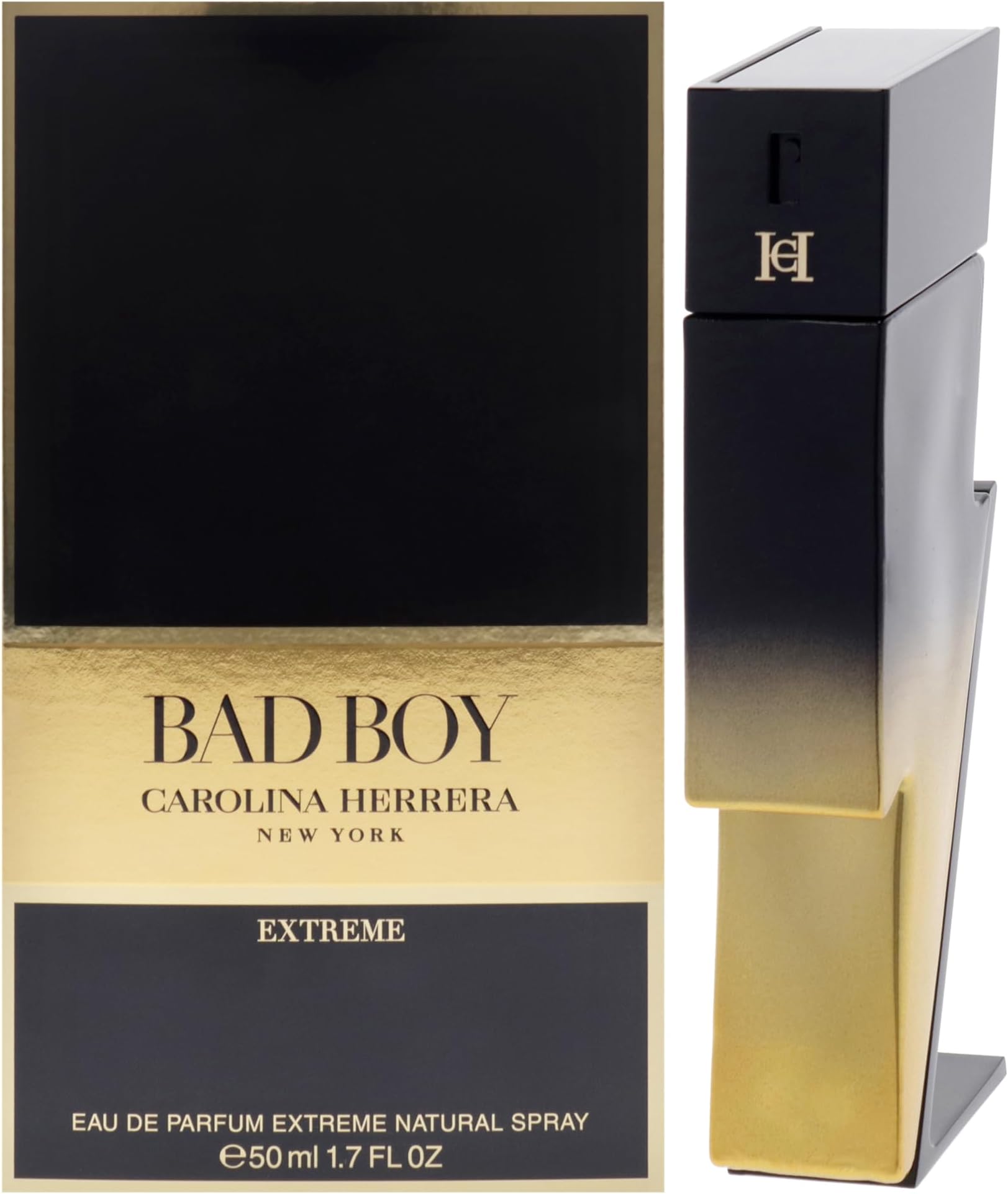 Amazon.com : Bad Boy Extreme by Carolina Herrera for Men - 1.7 oz EDP ...