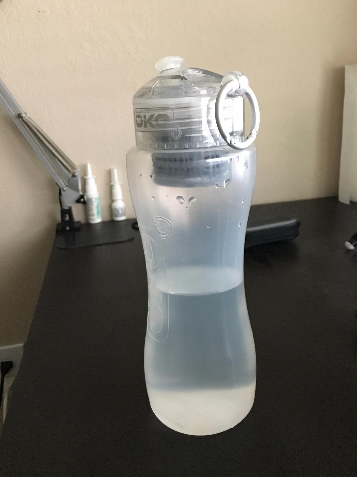 Amazon.com : OKO H2O Level-2 Advanced Filtration Water Bottle, 1-Liter ...