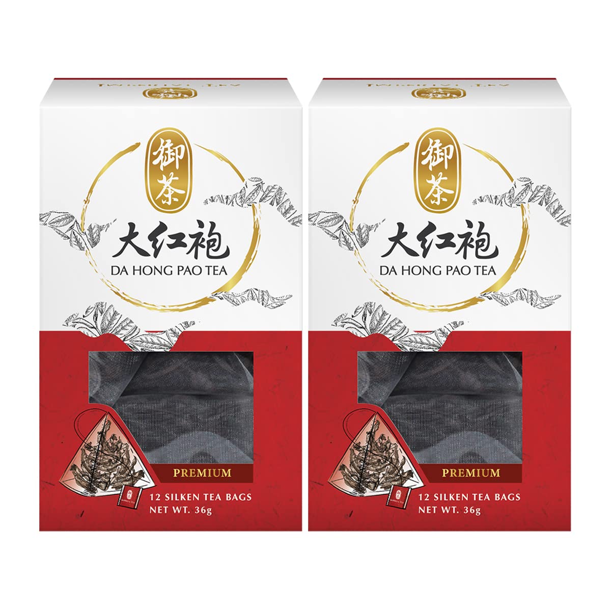 Amazon.com : Imperial Tea Da Hong Pao Tea, Roasted Oolong Tea, 24 ...