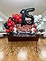 Class Reunion Party Decorations - Red and Black Balloon Garland Arch ...