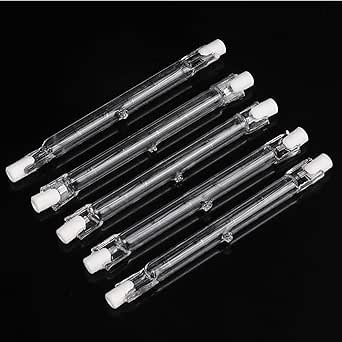 WYLIELAMSH 5 Pack R7S 78MM 100w 150w 118mm 300W 230V 400W,R7S Halogen ...