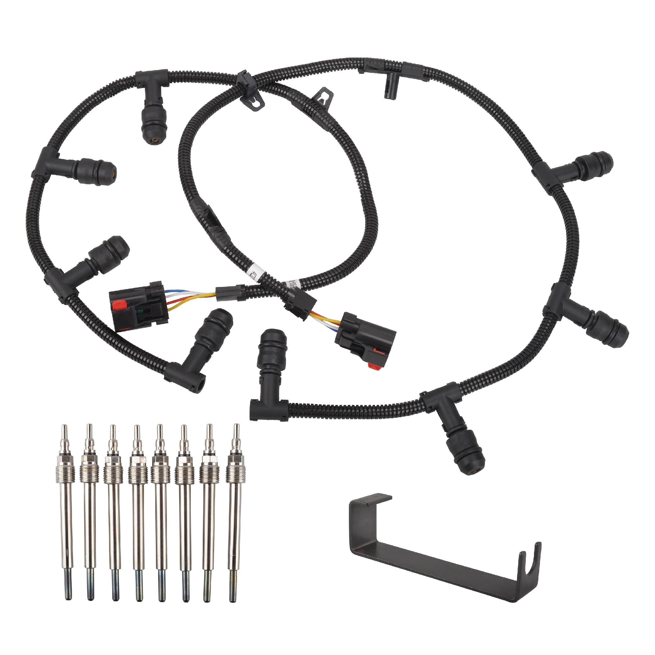 Snapklik.com : Higehio Glow Plug Connector Harness Kit