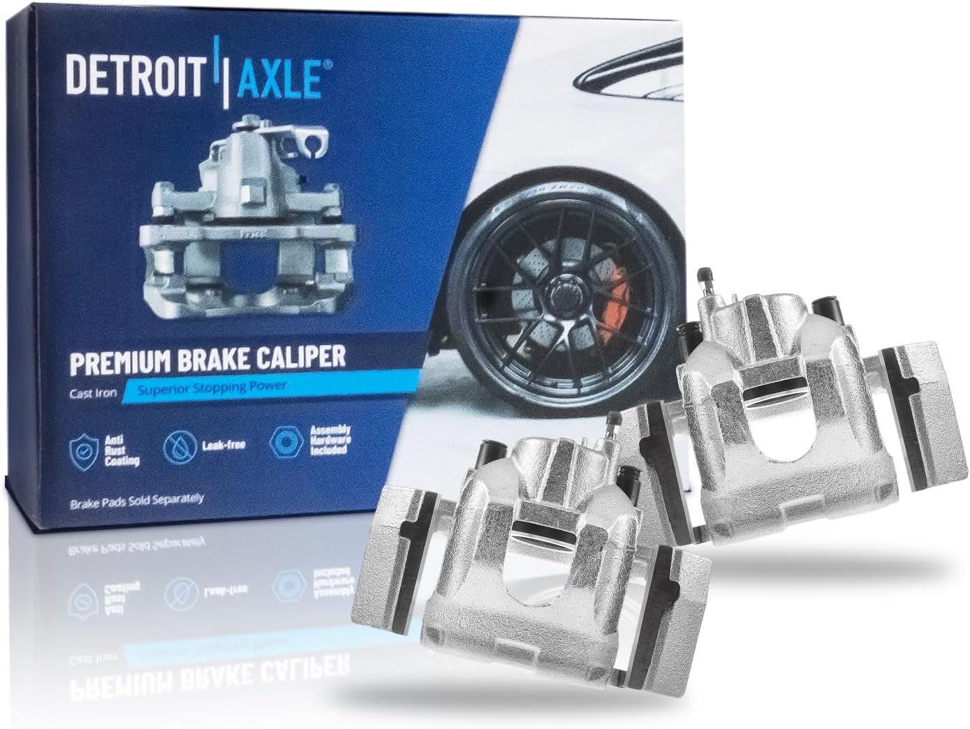 Amazon.com: Detroit Axle - Rear Brake Calipers for Ford 2007-2017 Expedition Lincoln Navigator ...