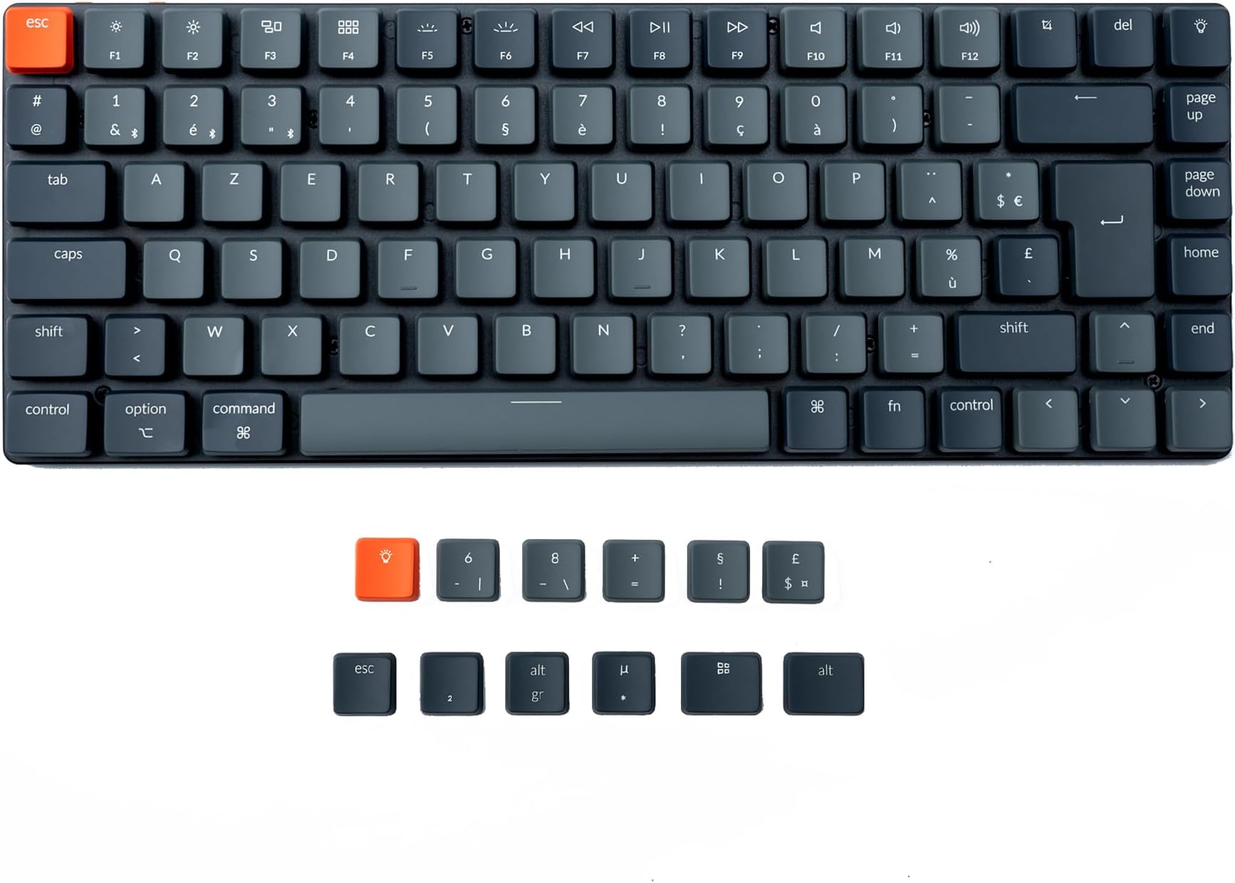 nuphy Halo65 HE Clavier de jeu à déclenchement rapide, 65 % 67 touches ...