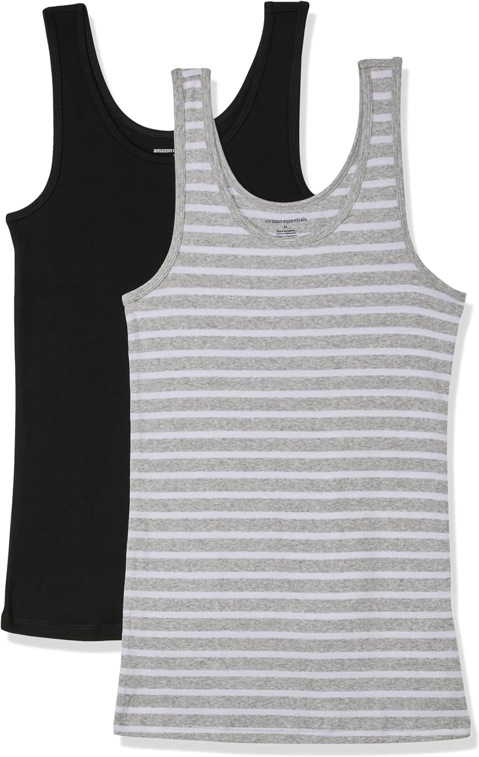 Amazon Essentials Women's Slim-fit Tank, Pack of 2 : Amazon.co.uk: Fashion