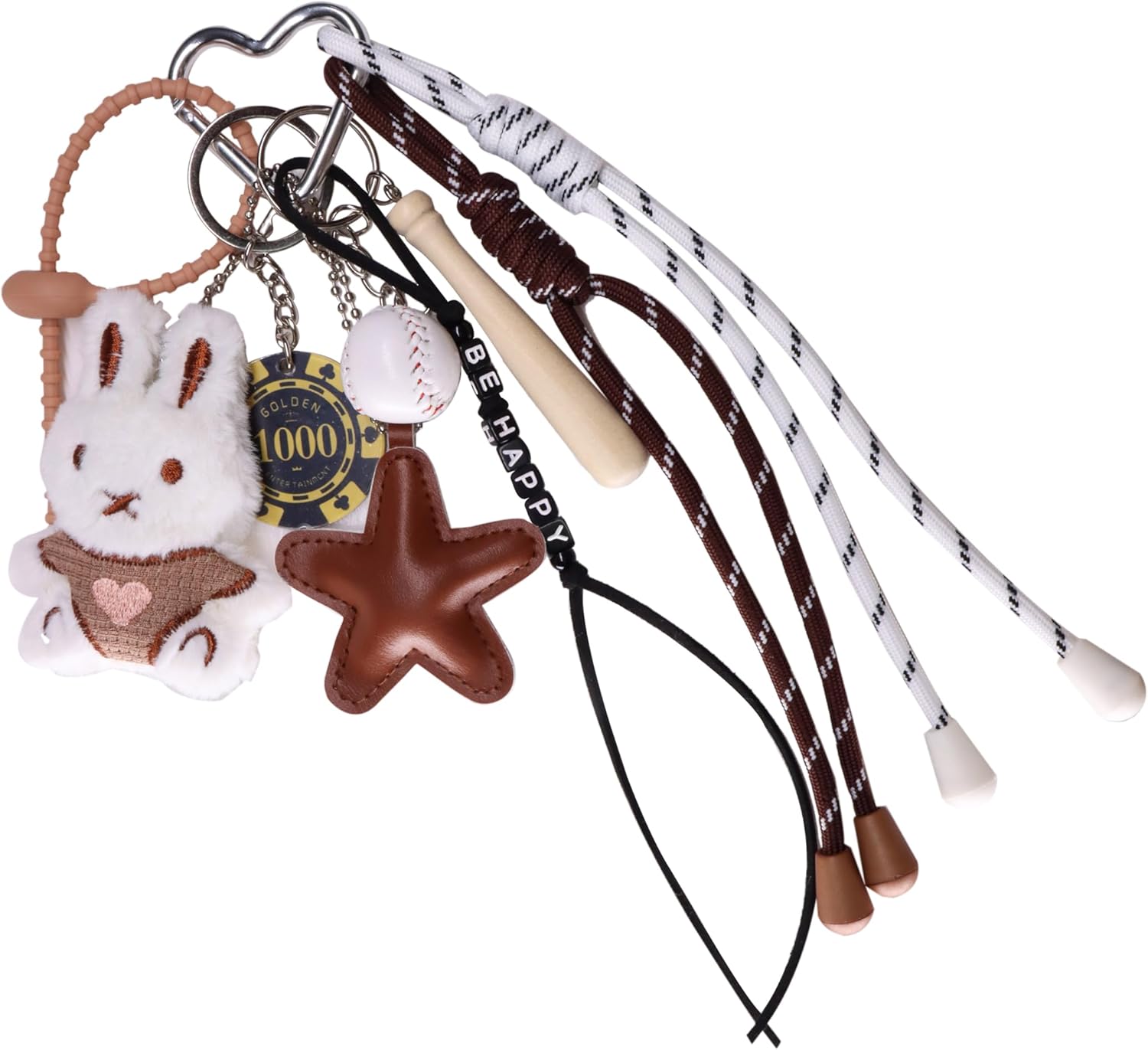 Georgie Porgy Bag Charms Keychains Handbag Accessories for Women Purse ...