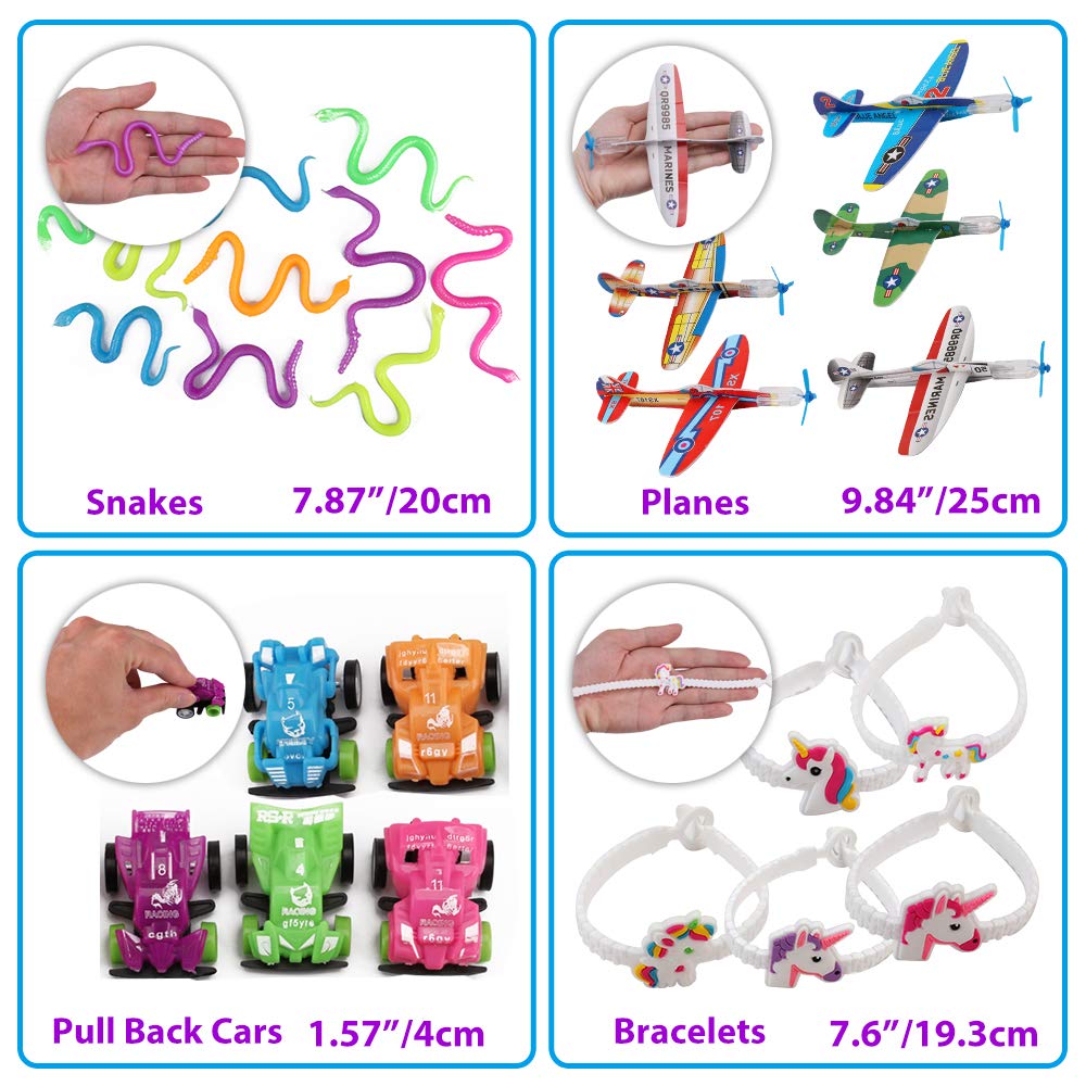 Buy Amy&Benton 200PCS Kids Birthday Party Favors Prizes Box Toy ...