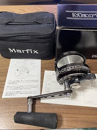 Amazon.co.jp: 超美品 マーフィックス n4 LH アルファタックル MARFIX マグロ ジギング トンジギ ビンチョウ キハダ ...