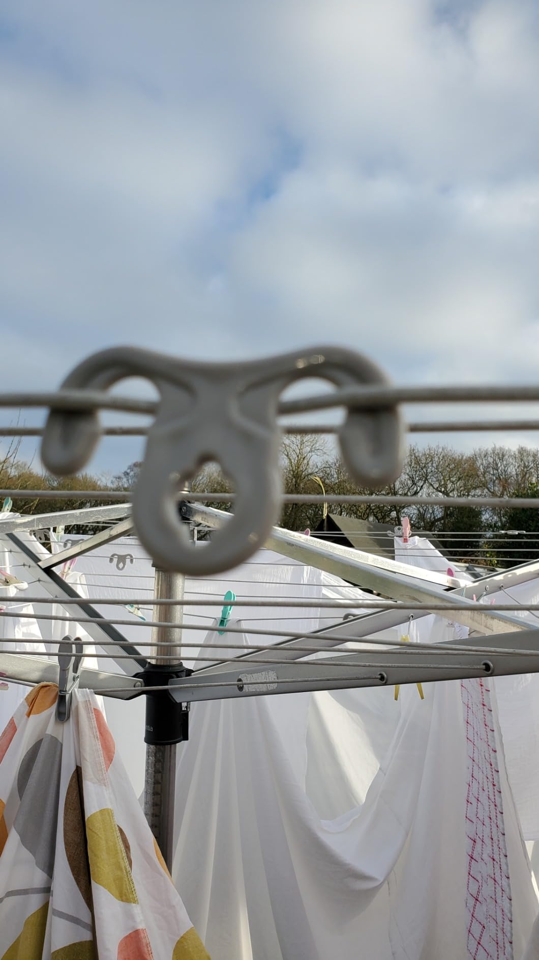 40 Pcs Washing Line Hanger Hooks, Clothes Hook Windproof Pegs, Strong ...