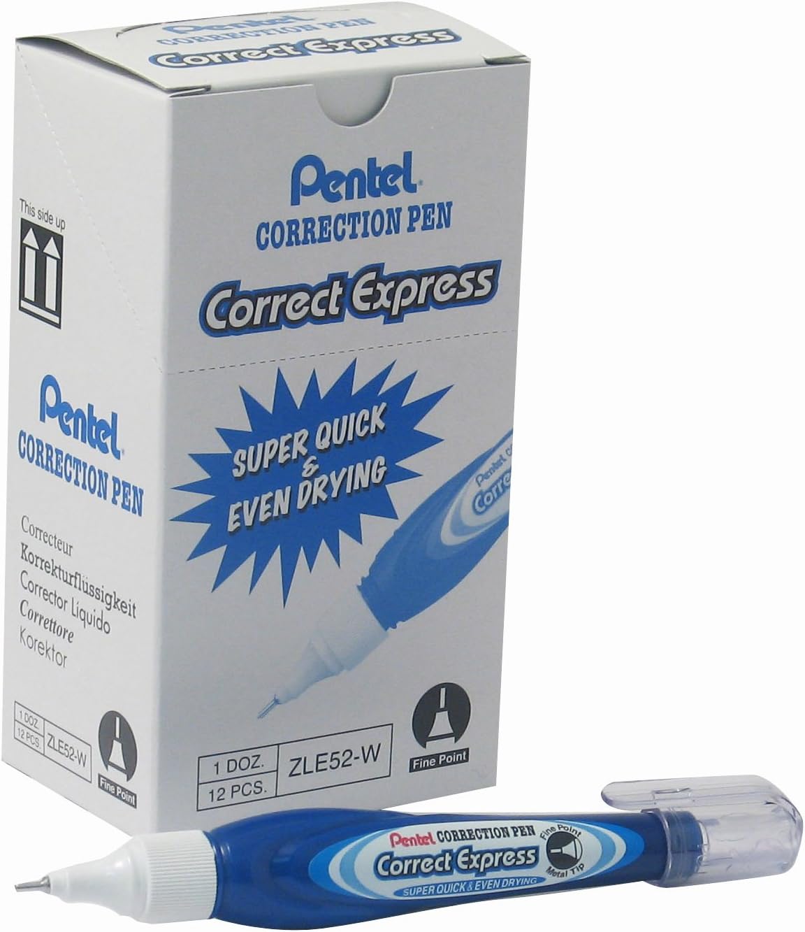 Pentel 7 ml Correct Express Pen (Pack of 12): Buy Online at Best Price ...