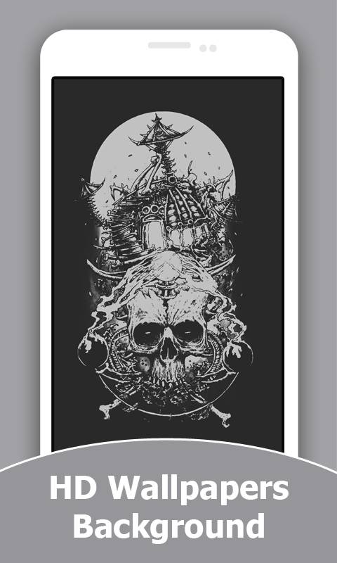 Skull Png Black Screen