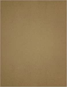 Extra Heavyweight Brown Kraft Cardstock 50 Sheets 130 lb Cover 350gsm ...