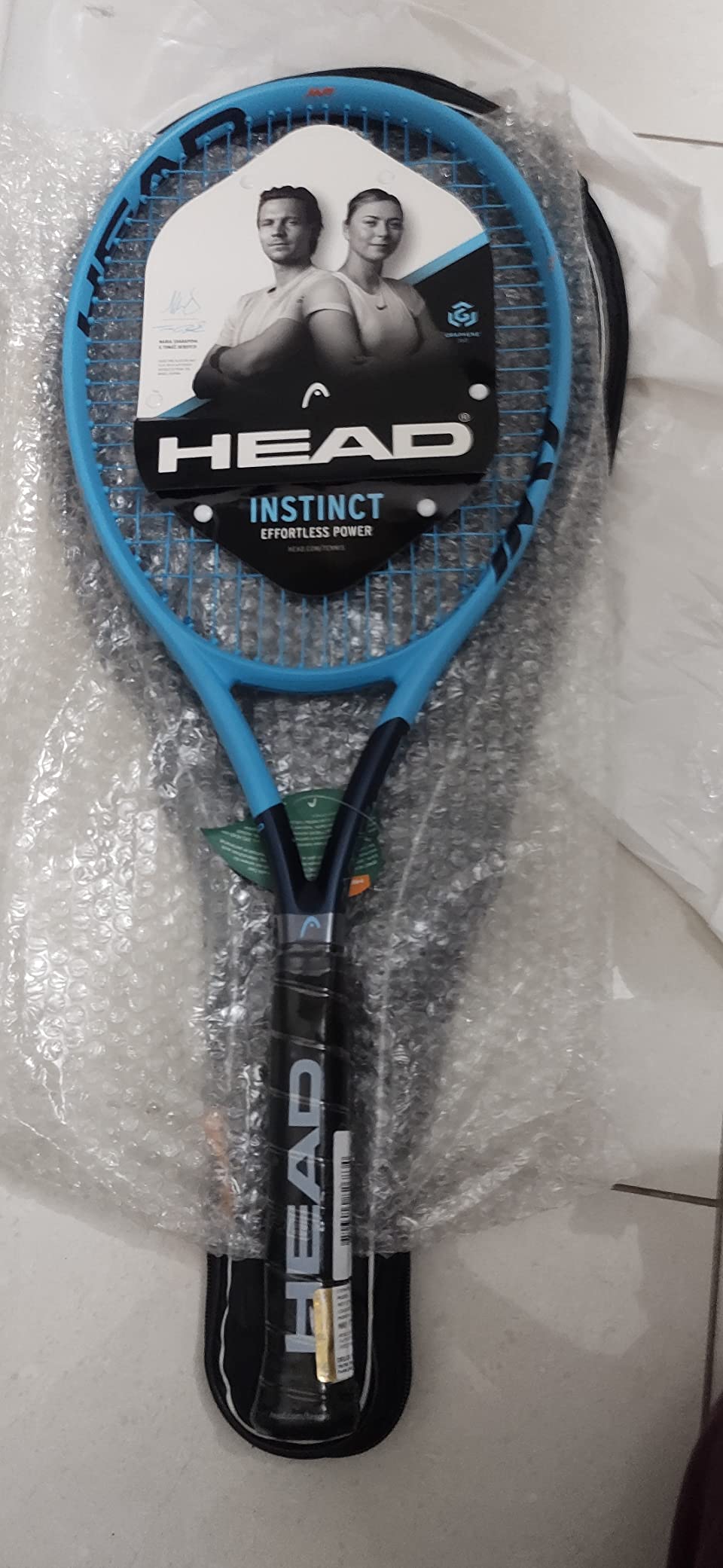 HEAD Graphene 360 Instinct Mp Graphite Tennis Racquet, Strung 4/3-8 ...