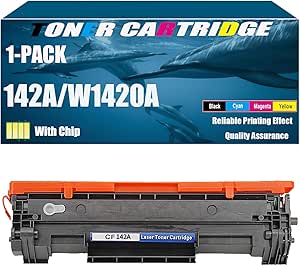 Amazon.com: 142A W1420A Toner Cartridges with Chip High Yield ...