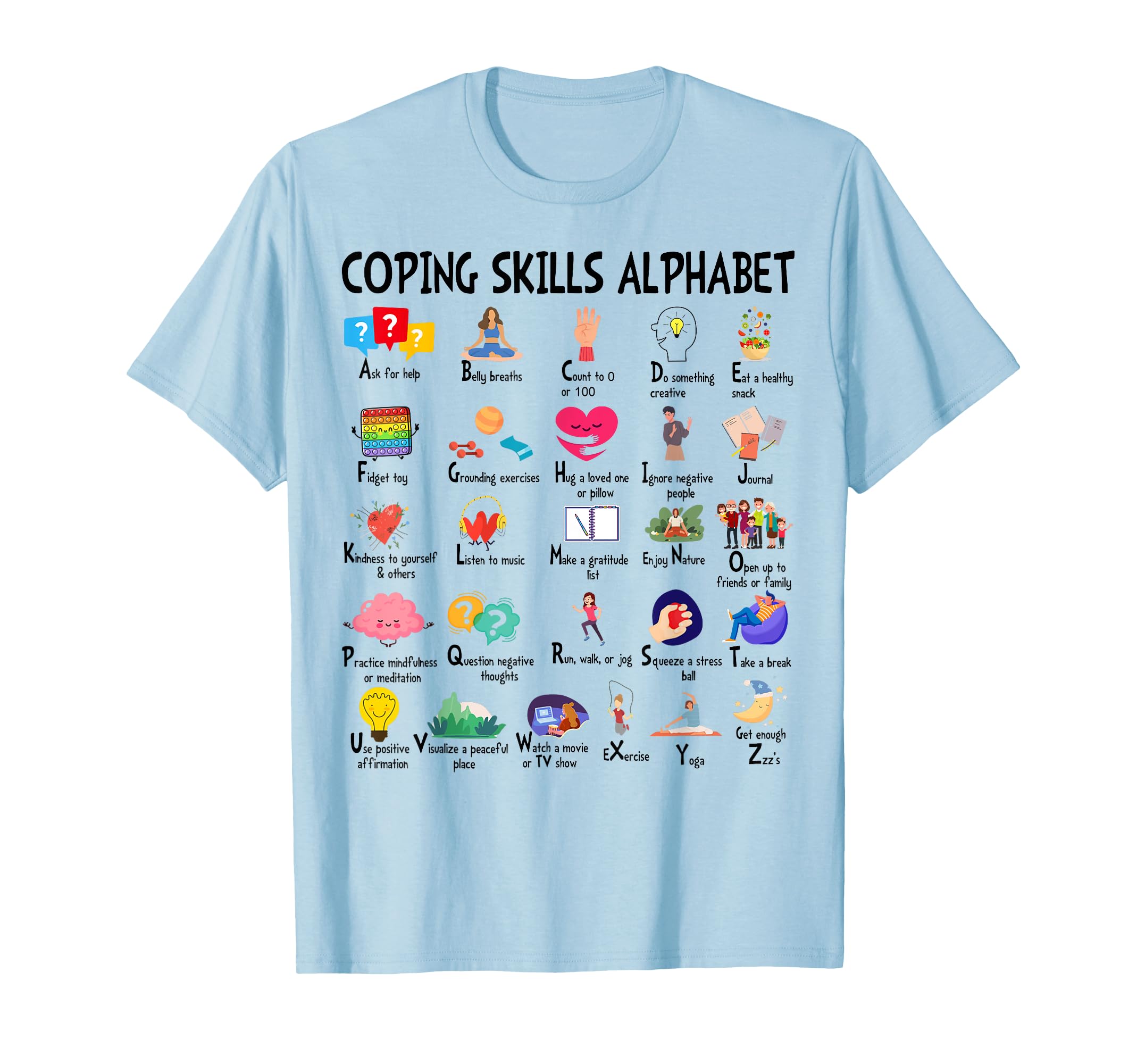 Amazon.com: Mental health tie clothing counselor shirt women therapist ...
