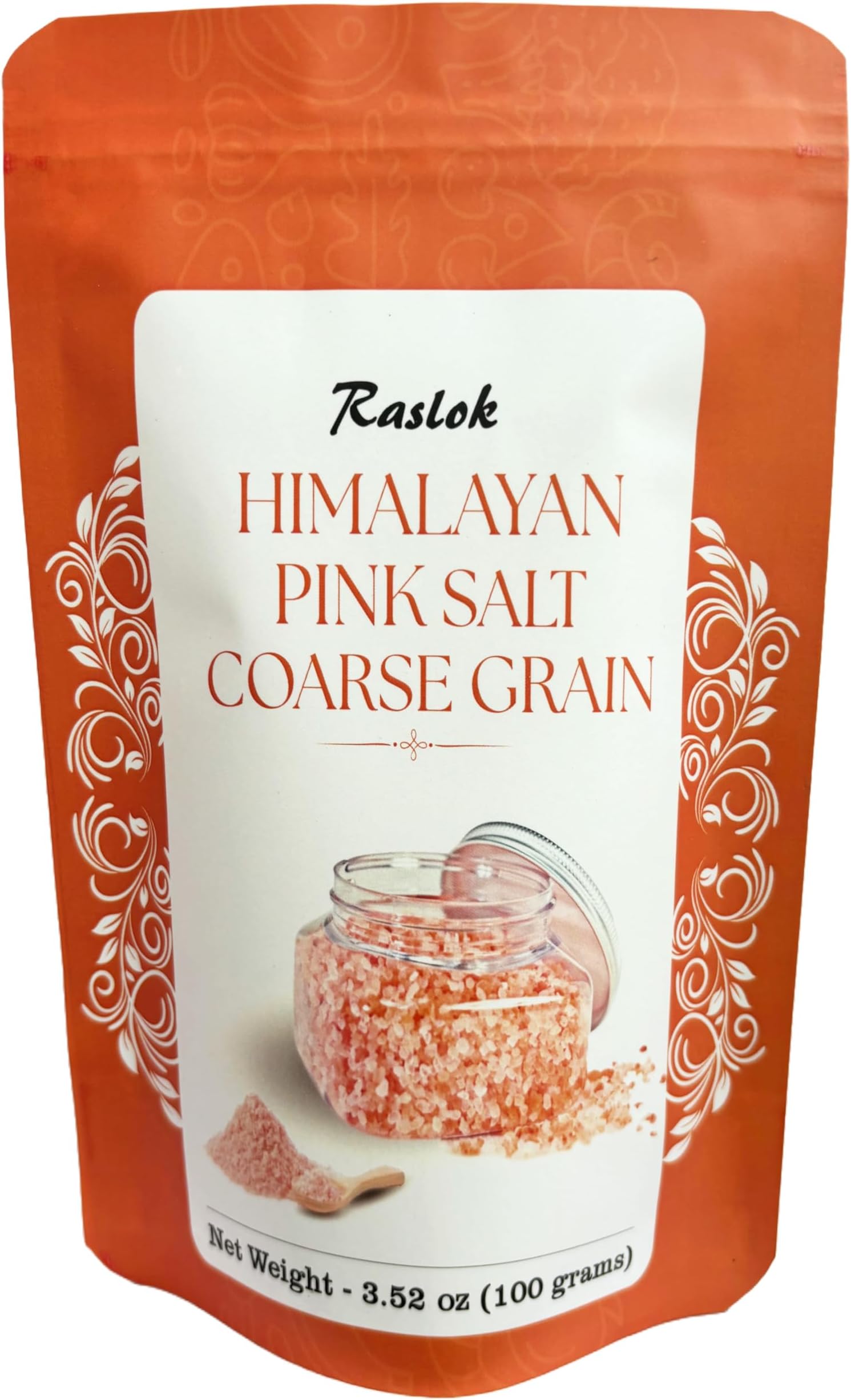 Amazon.com : Raslok Himalayan Pink Salt Powder | Fine Grain, 3.52oz ...
