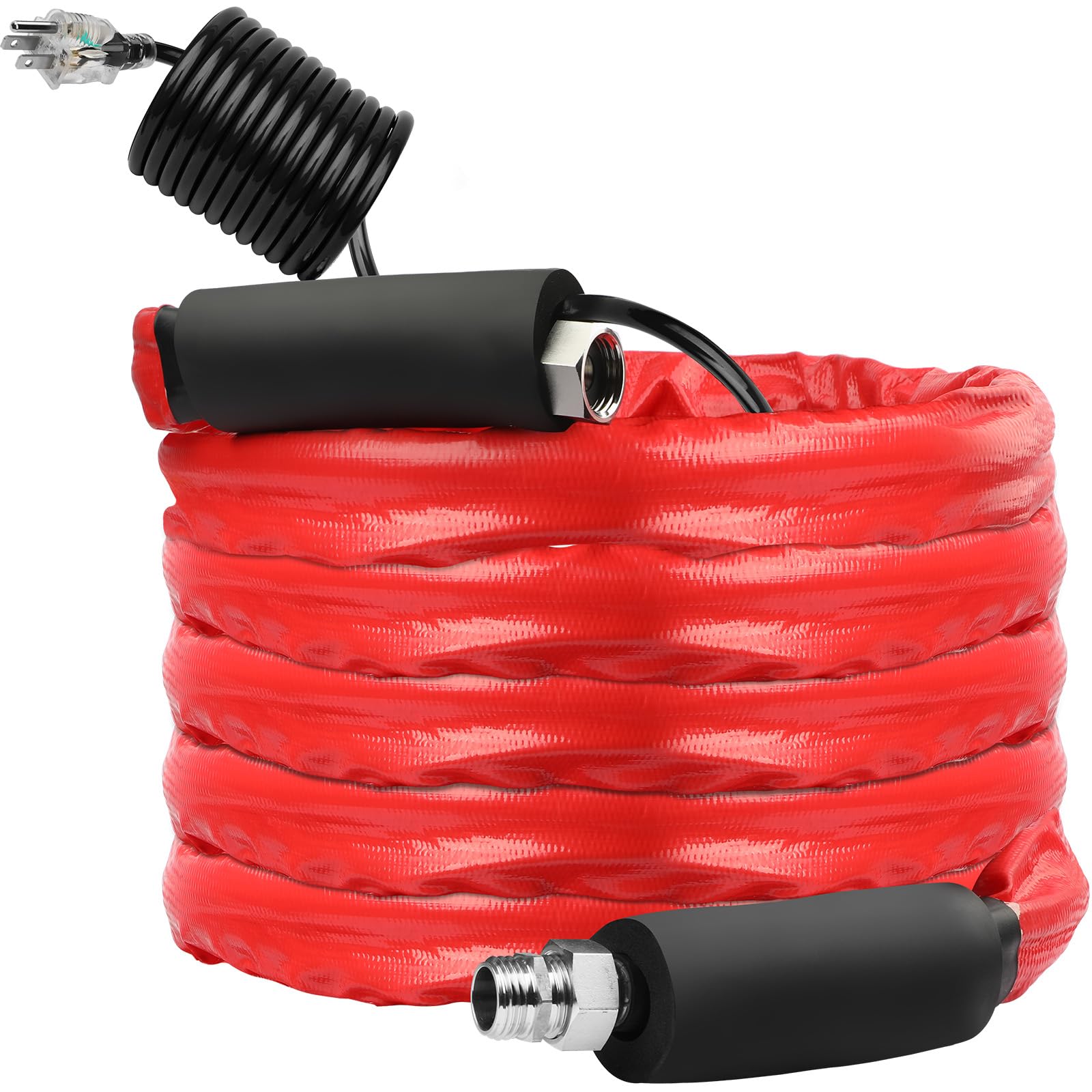 Amazon.com: Fexhull 13FT，26FT，50FT RV Heated Drinking Water Hose ...