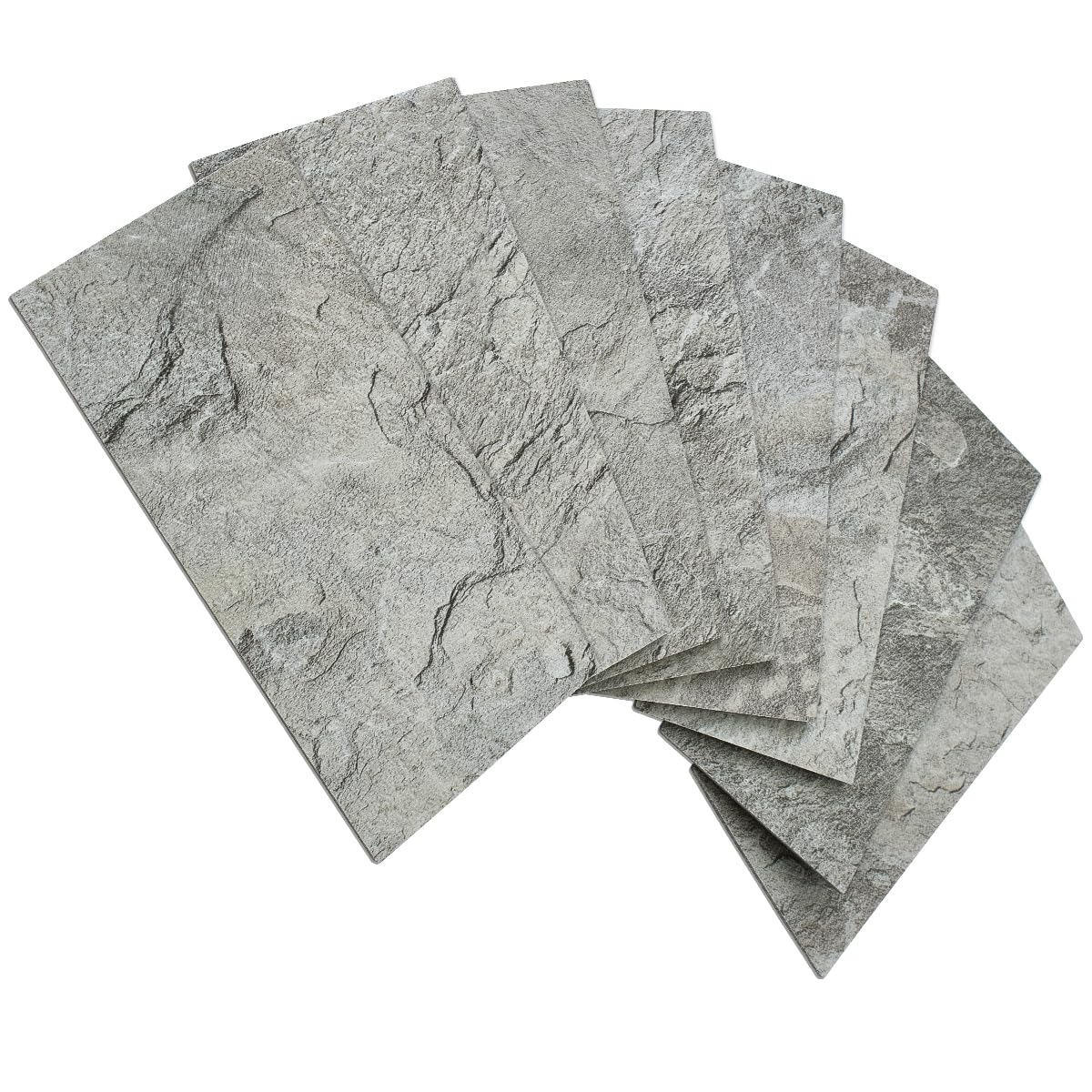 AULIGET 100 Piece Dark Slate Peel and Stick Backsplash Wall Tiles, 3" x ...