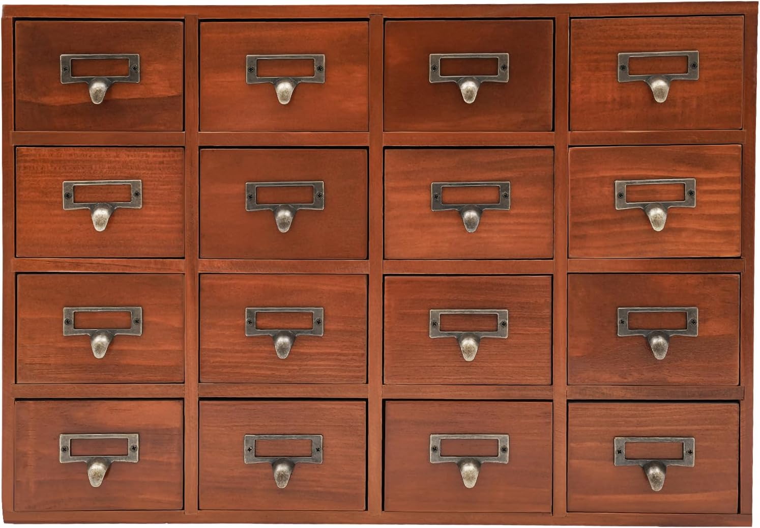 Amazon.com: Desk Drawer Organizer 16 Drawers Apothecary Cabinet with ...