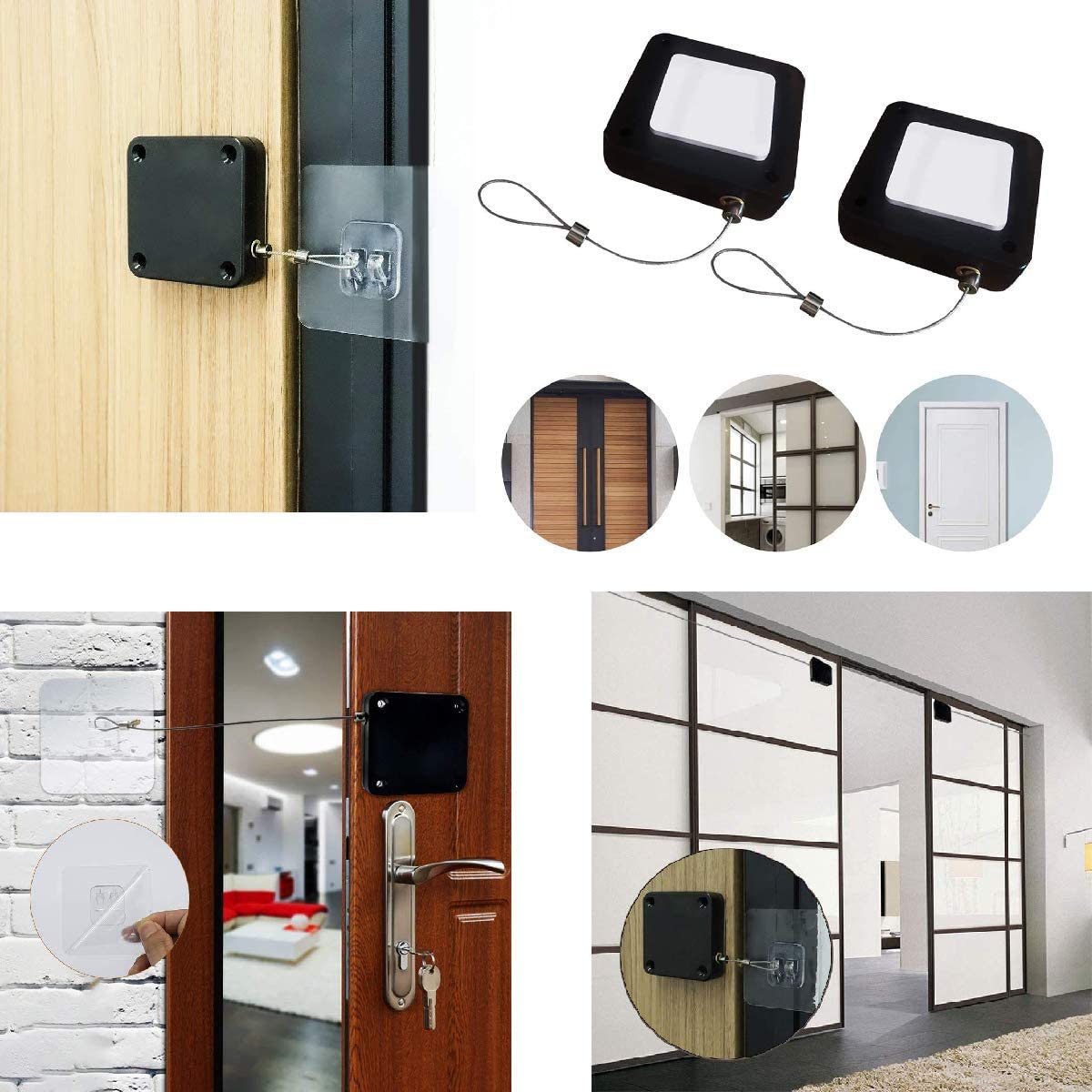 Buy PG HOME PRODUCTS Automatic Door Closer-Free Automatic Sensor Door ...