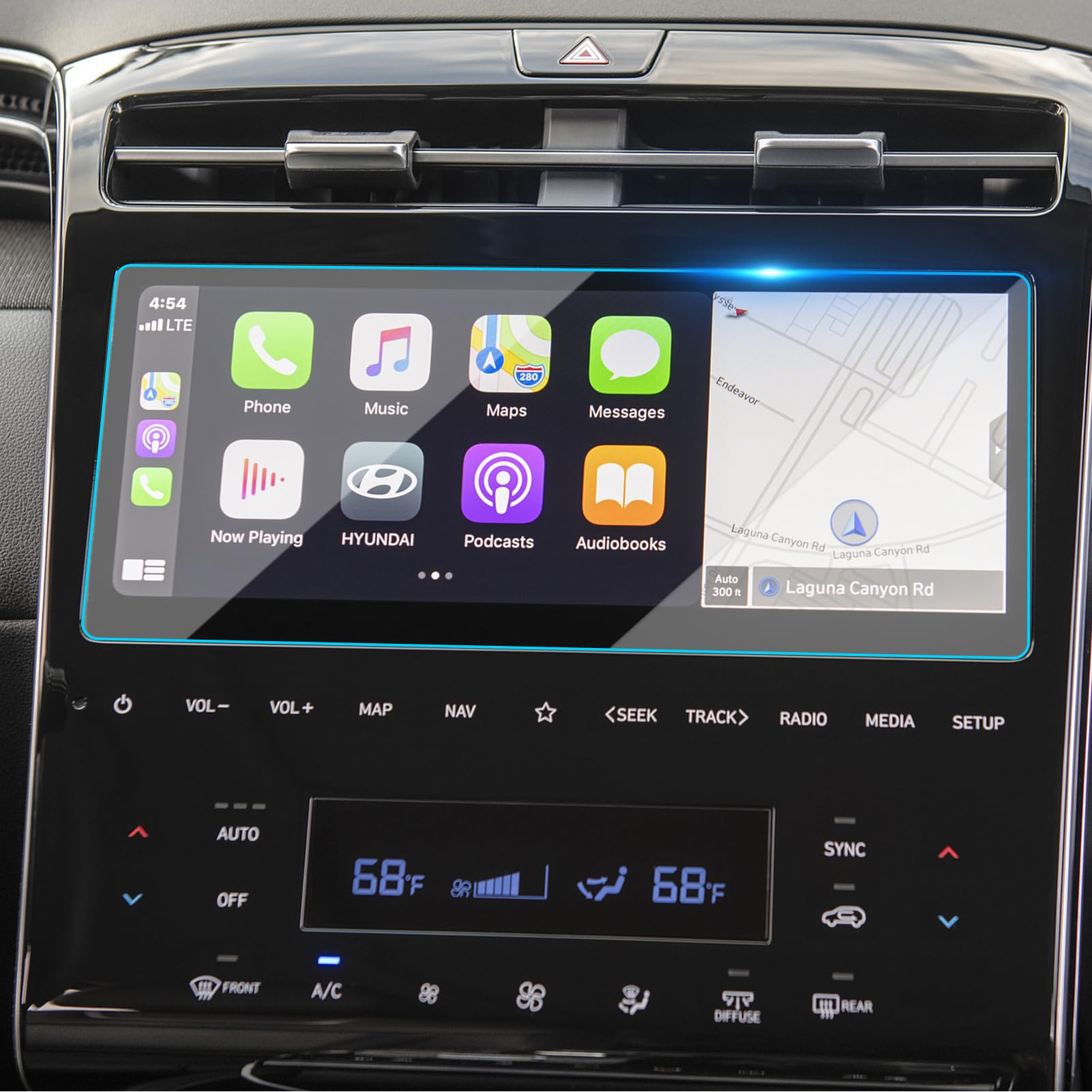 Amazon.com: TTCR-II Compatible With Hyundai Tucson Screen Protector ...