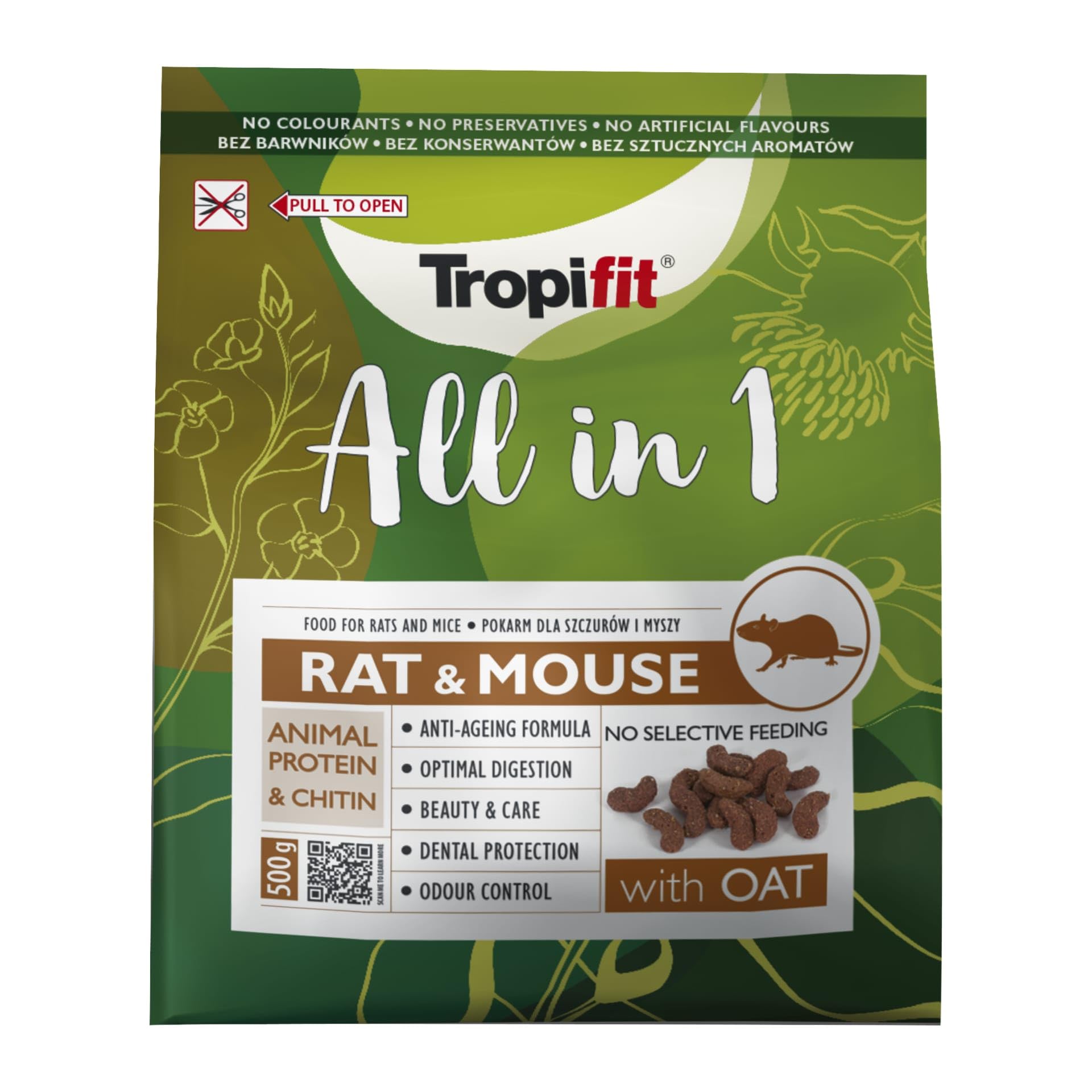 Cibo Per Ratti 500g Versele Laga Cuni Adult Versele-Laga Complete Rat ...