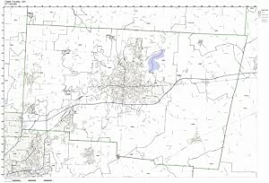 Amazon.com: Clark County, Ohio OH ZIP Code Map Not Laminated : Office ...