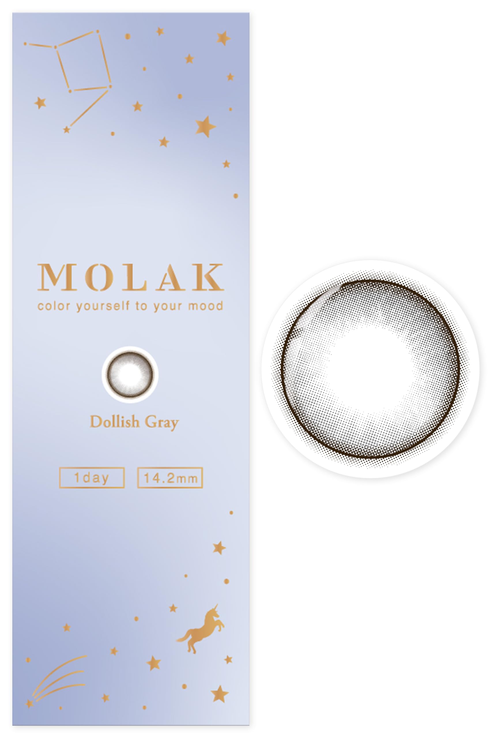 Amazon.co.jp: [ 宮脇咲良プロデュース＆イメージモデルカラコン ] MOLAK (モラク) ワンデー 10枚入り ドーリッシュグ ...