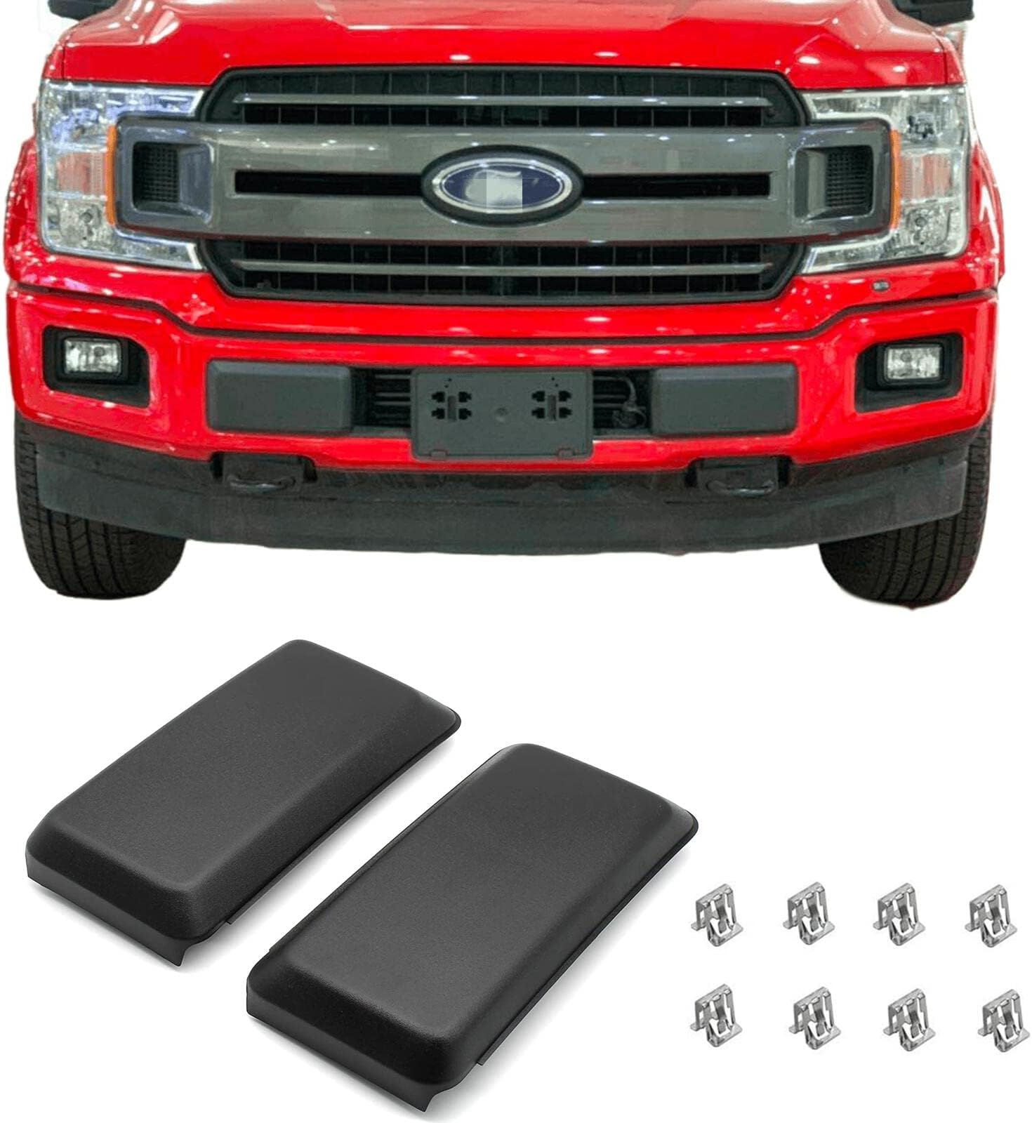 Amazon.com: KARPAL Front Bumper Guards Pads End Caps Cover Insert ...