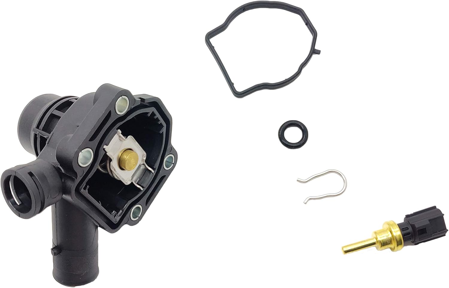 Amazon.com: Thermostat Housing for 07-12 Volvo S60 S80 V70 XC60 XC70 ...