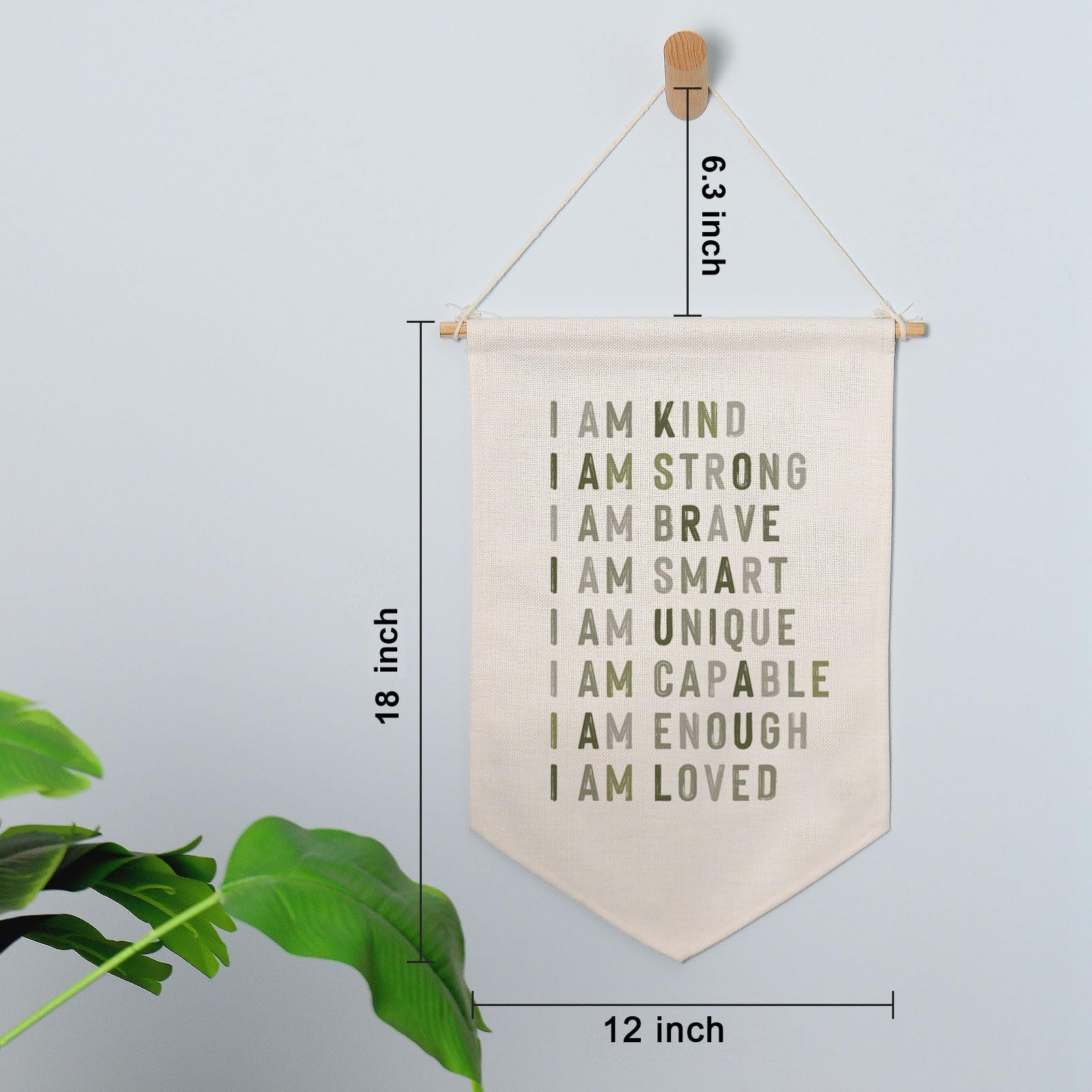 Snapklik.com : Inspirational Quotes For Kids Wall Hanging Flag Positive ...