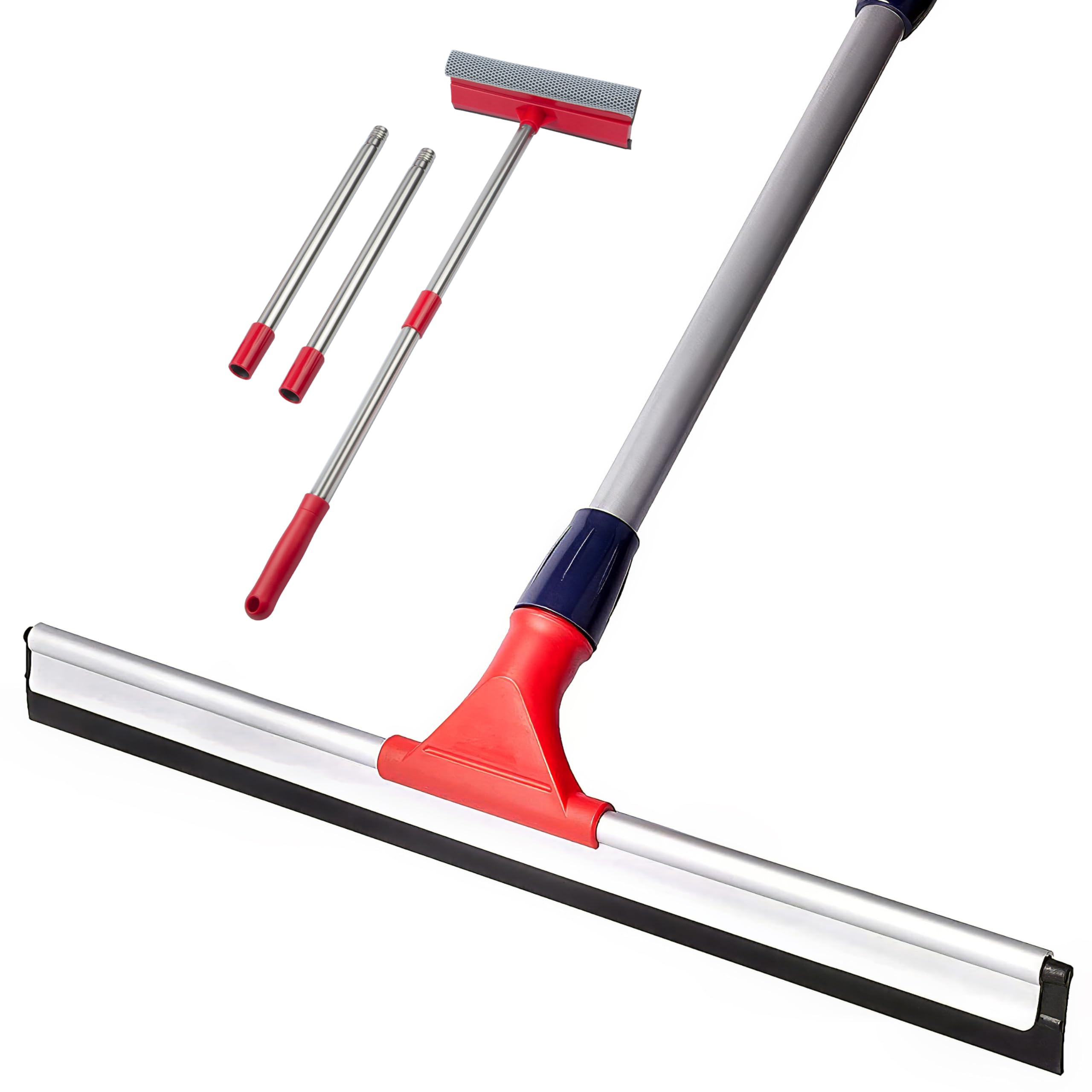 Amazon.com: DSV Standard Professional Floor Squeegee 24'' and Window Squeegee 10'' : Health ...