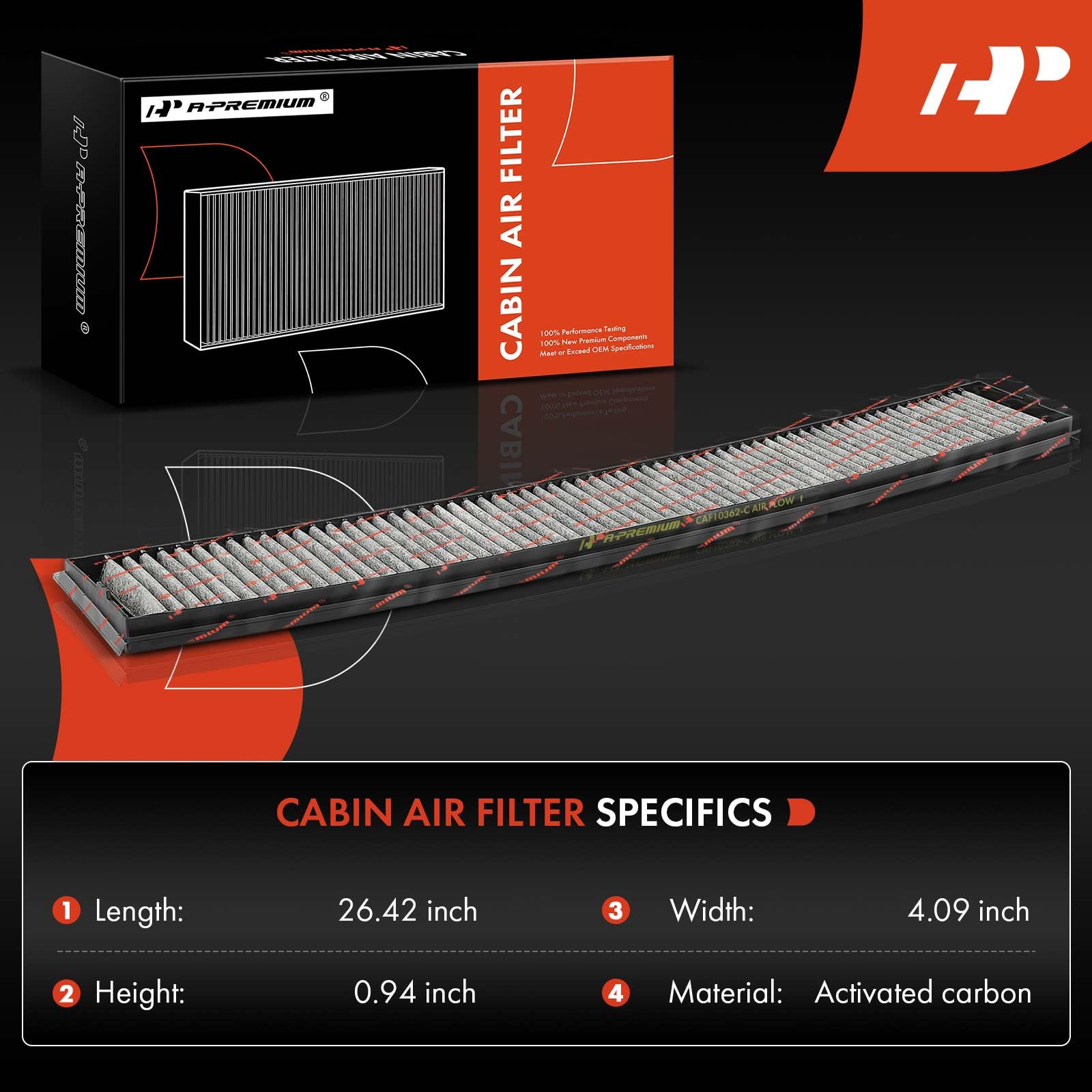 A-Premium Cabin Air Filter with Activated Carbon Compatible with BMW ...