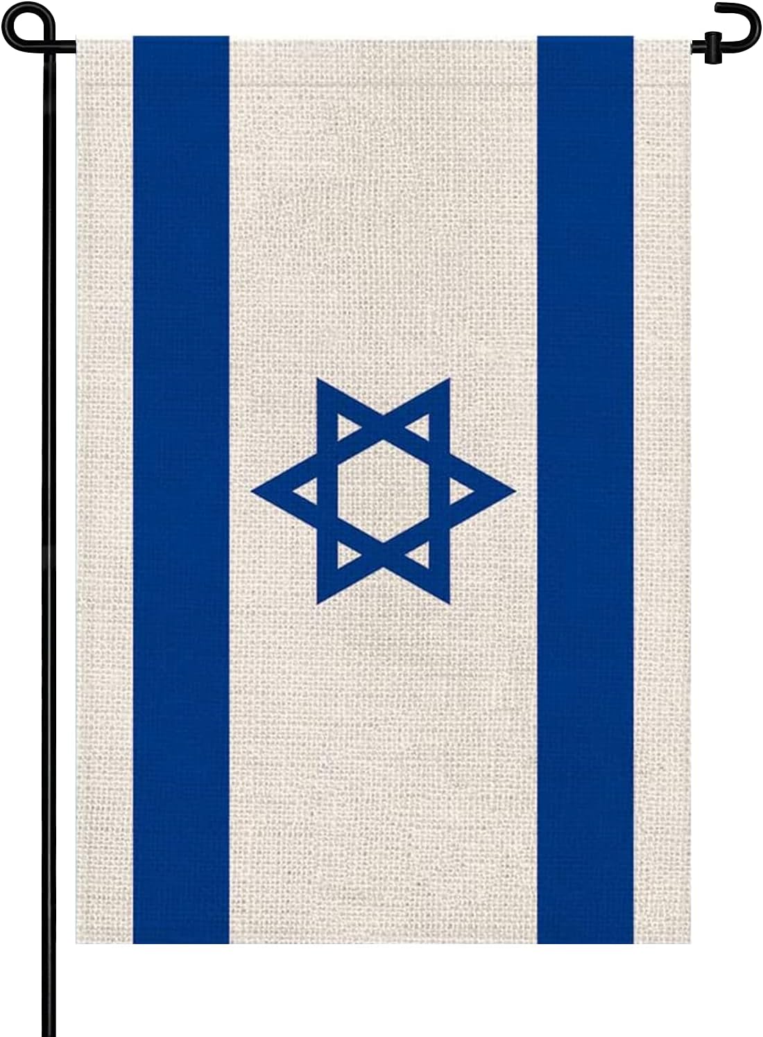 Amazon.com : Pretty_jessie Israel Flag Israeli Garden Flags 12x18 ...