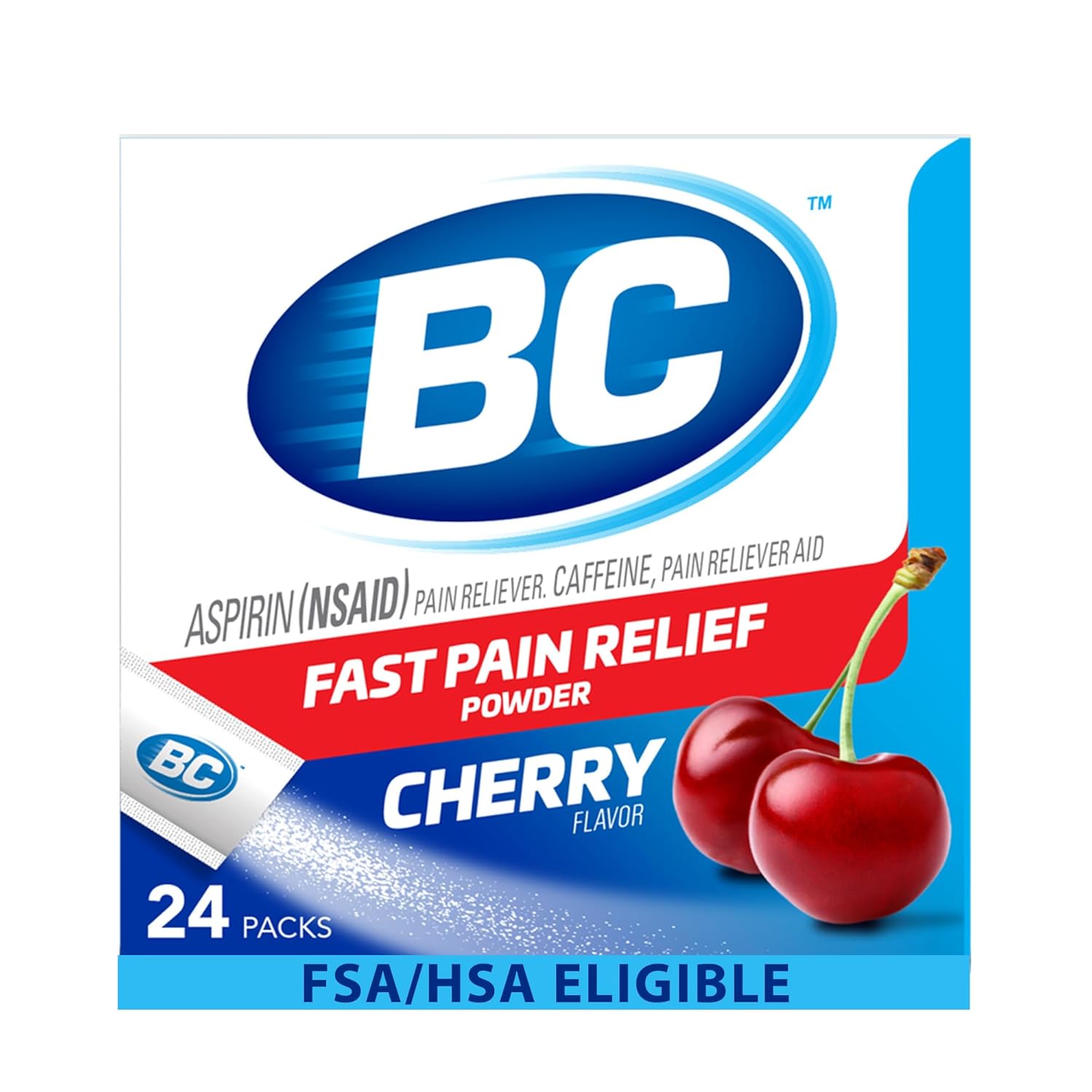 BC Powder Para Alívio da Dor, Pacotes Dissolúveis de Aspirina com Sabor ...