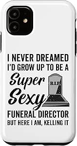 Amazon.com: iPhone 11 Funeral Director Funny Mortician Embalmer ...